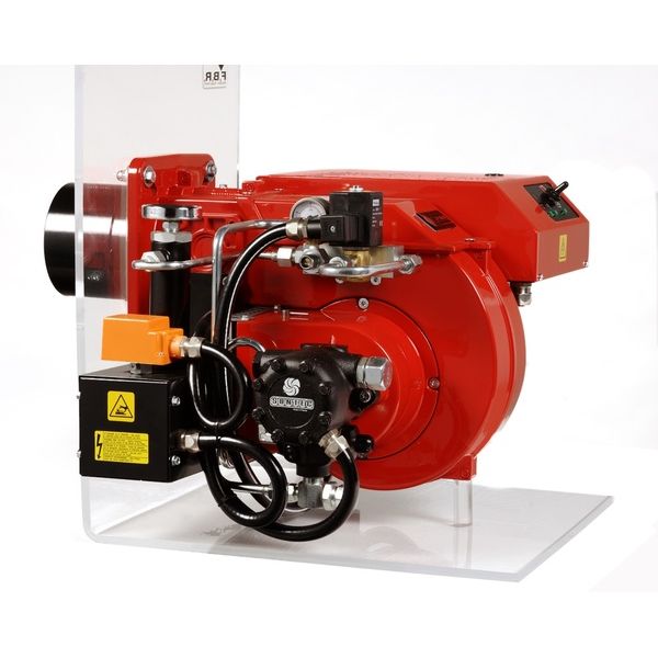 Обзор моделей одноступенчатых горелок FBR GAS на тяжелом топливе